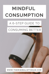 Mindful Consumption: A 6-Step Guide To Consuming Better